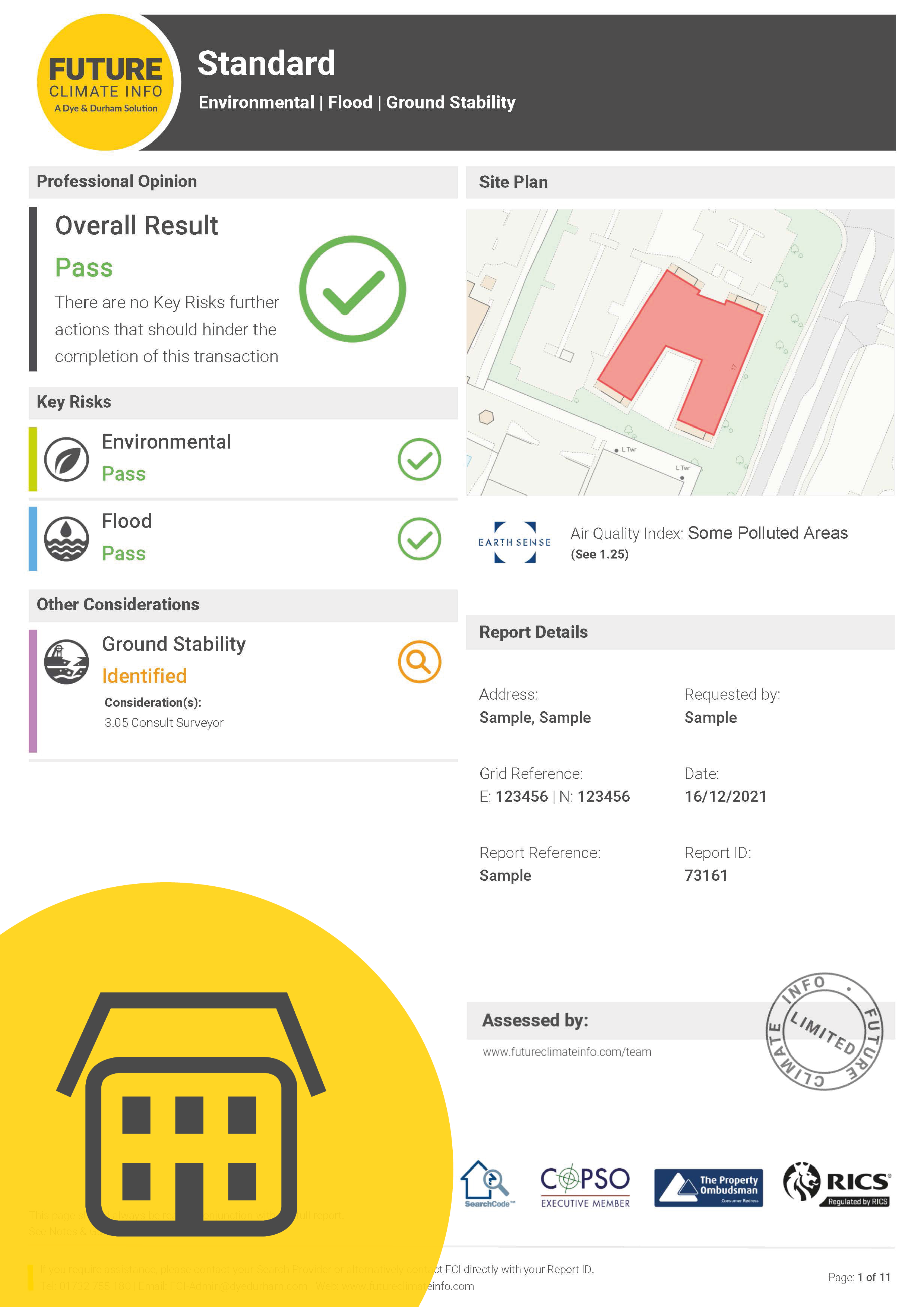 FCI Standard Residential - Future Climate Info